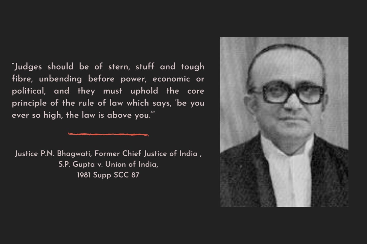 Indian Judges Quotes Collegium System Of Appointing Judges Should Be