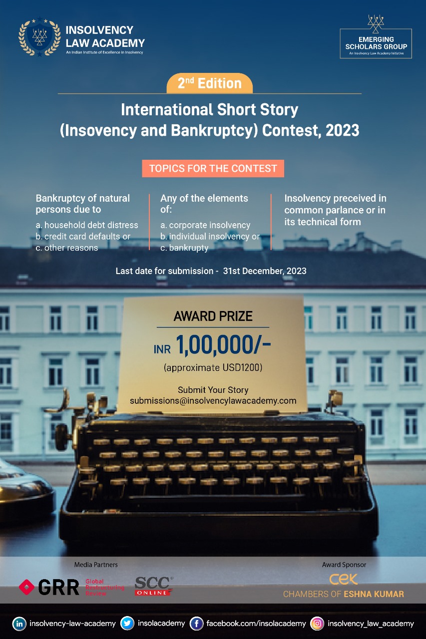 ILA International Short Story Contest on Insolvency and Bankruptcy ...